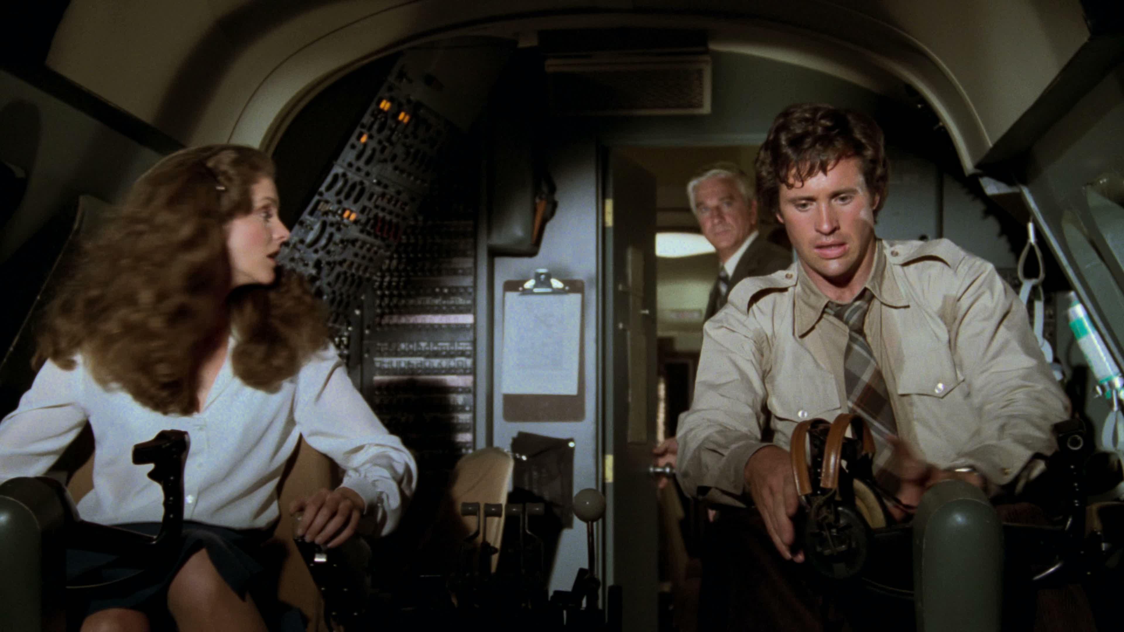 Leslie Nielsen Airplane Were All Counting On You Leslie Nielsen, From