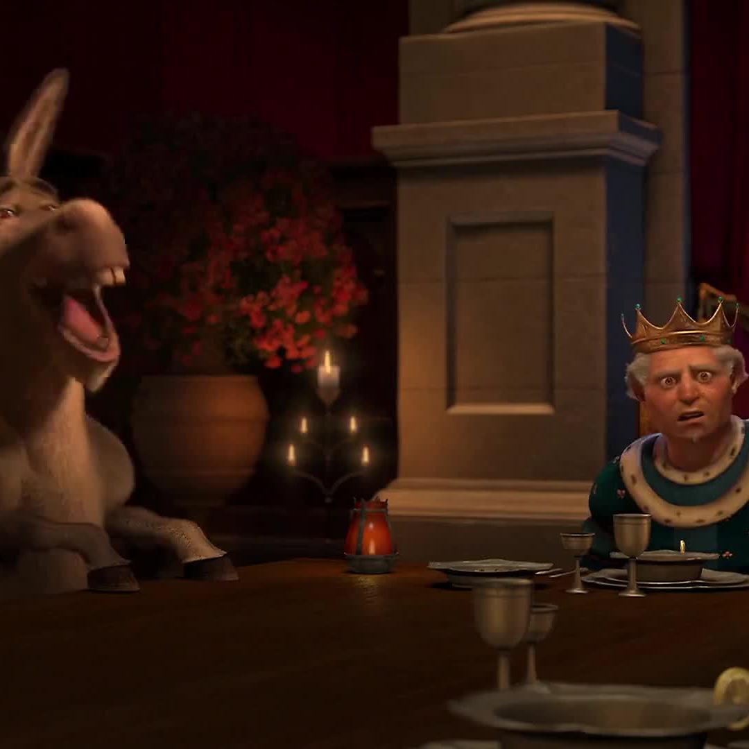 Donkey Shrek 2 Dinner