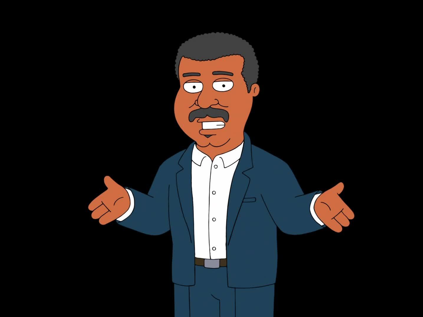 Neil Degrasse Tyson Family Guy Five Things Neil DeGrasse Tyson's