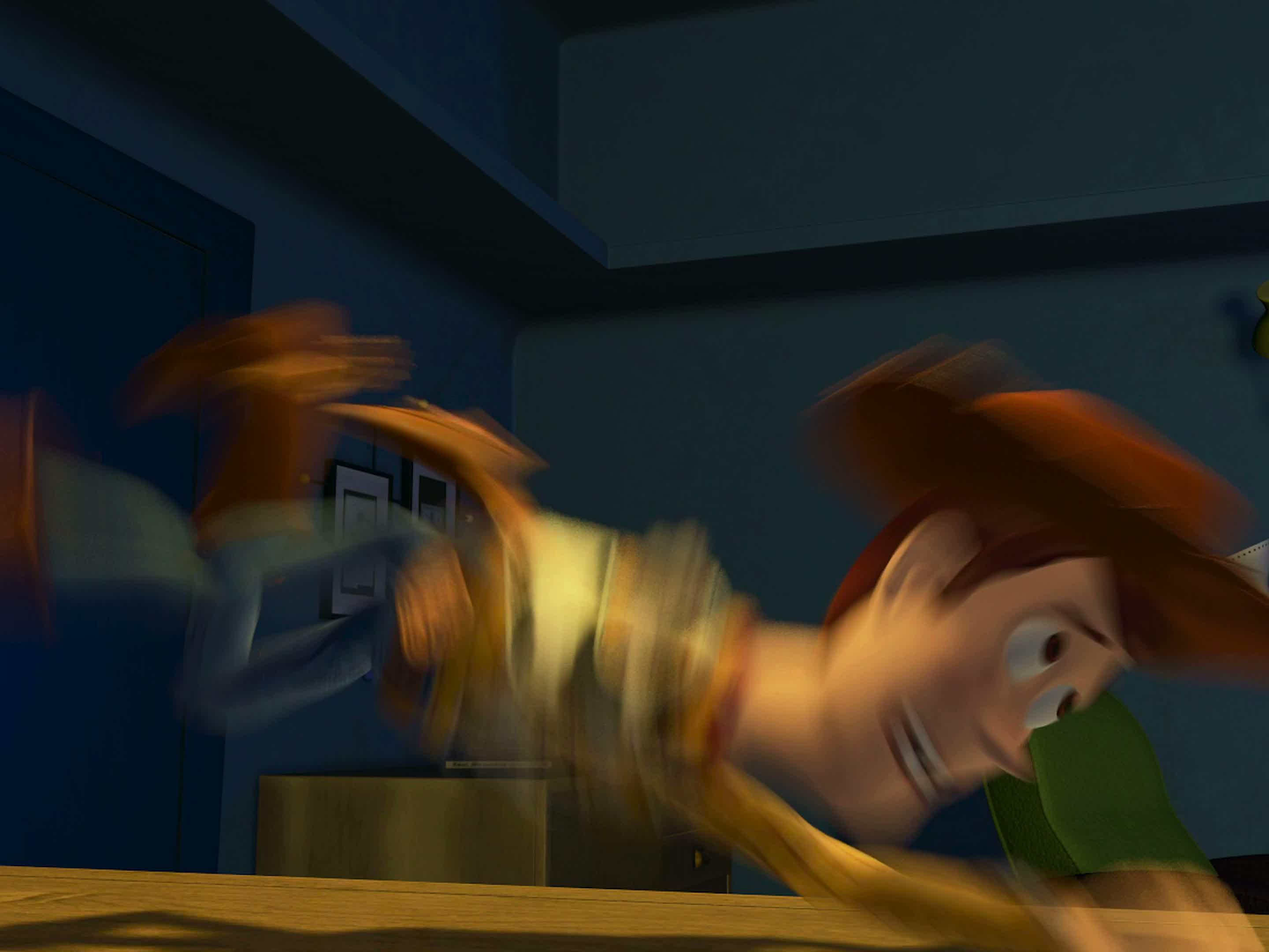 Toy Story 2 Woodys Arm Aaaahhh! It's Gone! I Can't Believe It! My Arm