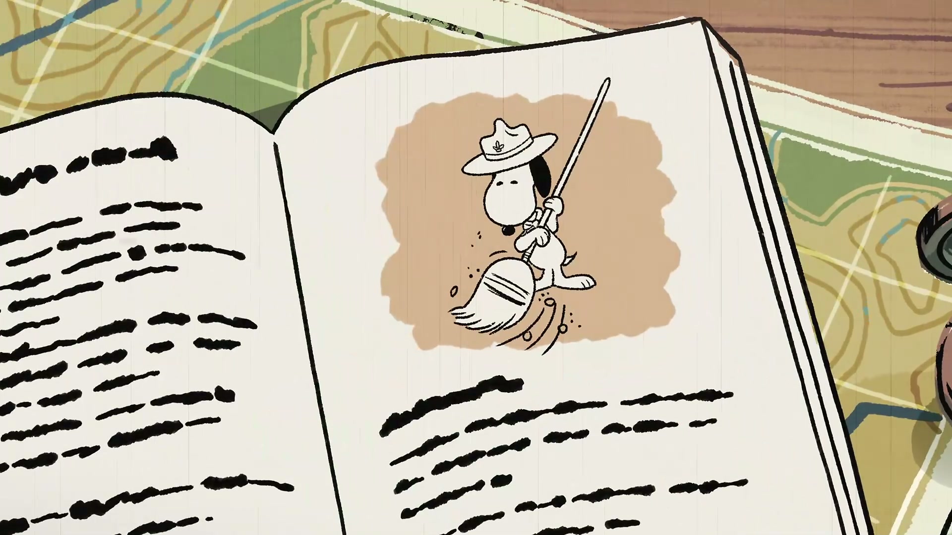 ""A Beagle Scout is Tidy."" - Camp Snoopy quote