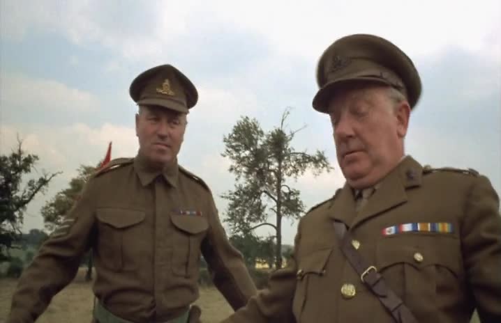 A most satisfactory day, Sergeant. Thank you, sir. Yes, sir. Look out ...