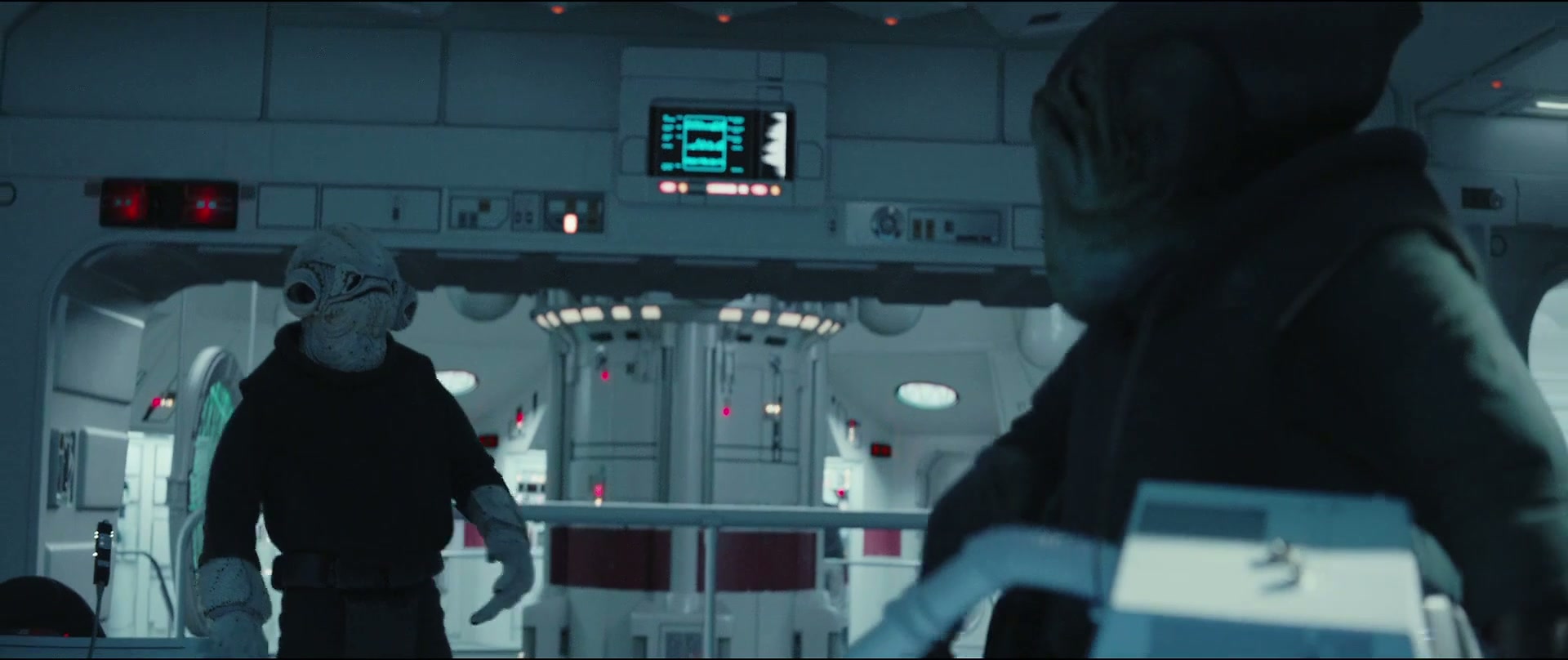 Admiral, receiving transmission from Scarif. - Rogue One: A Star Wars ...