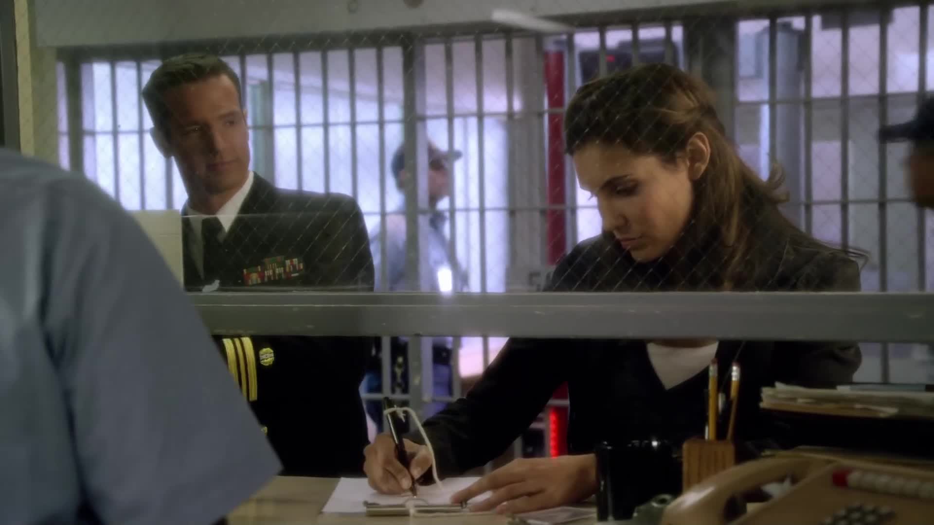Agent Blye, NCIS? That's me. Lieutenant Commander Neil Corby, JAG ...