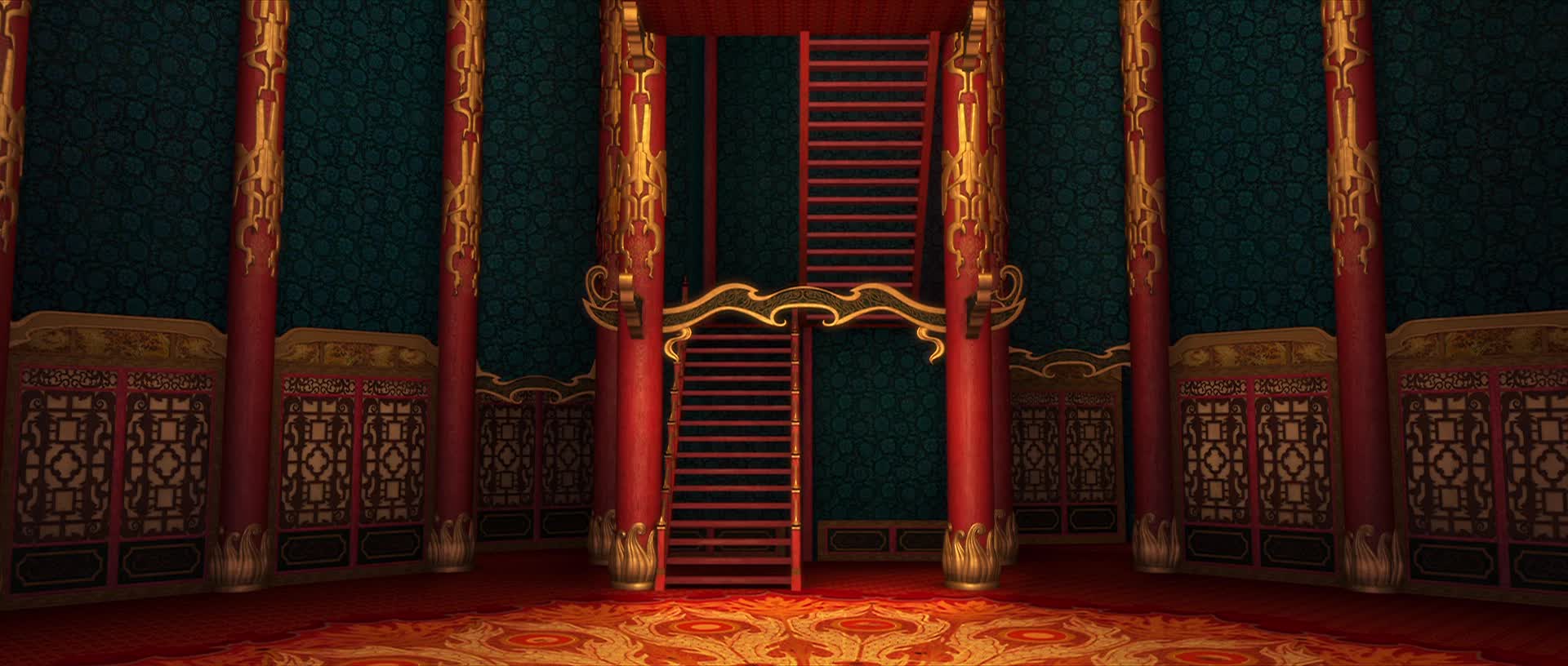 Ah. My old enemy... stairs! - Kung Fu Panda 2 | Clip.Cafe