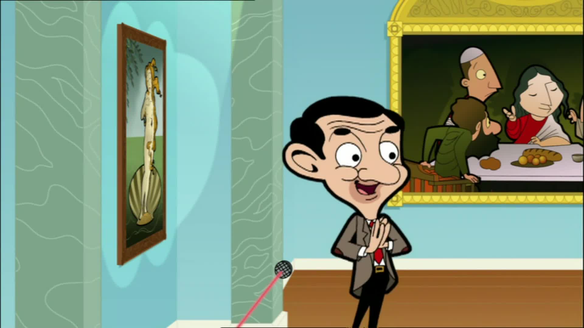 Hmm. Dear, oh, dear! - I'll shut it off.- Really! - Mr. Bean: The ...