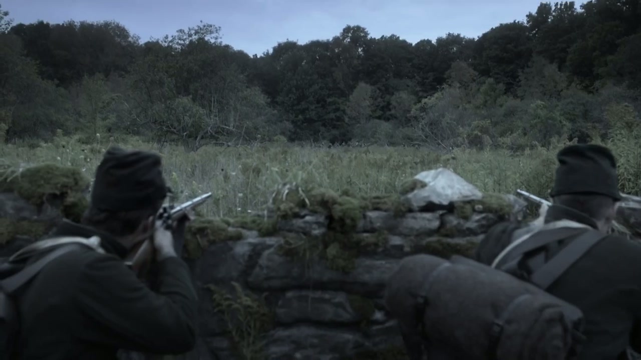 All that now standsbefore the large rebel force is Wyman white and ...