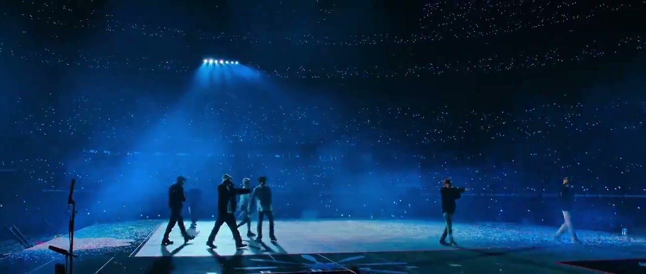 And... go all the way around. - BTS: Permission to Dance on Stage - LA ...