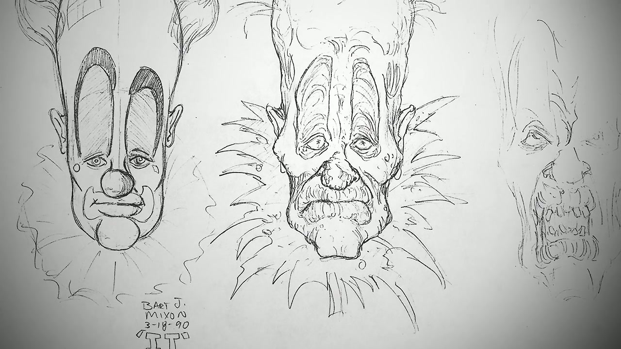 "And my original concept artfor it had blue eye sockets which would ...