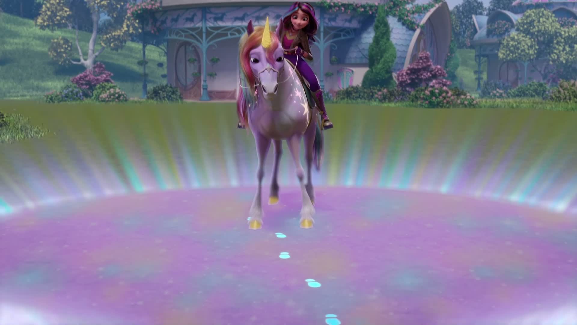 - And the light reveals hidden stuff?- Rainbow vision? So cool ...