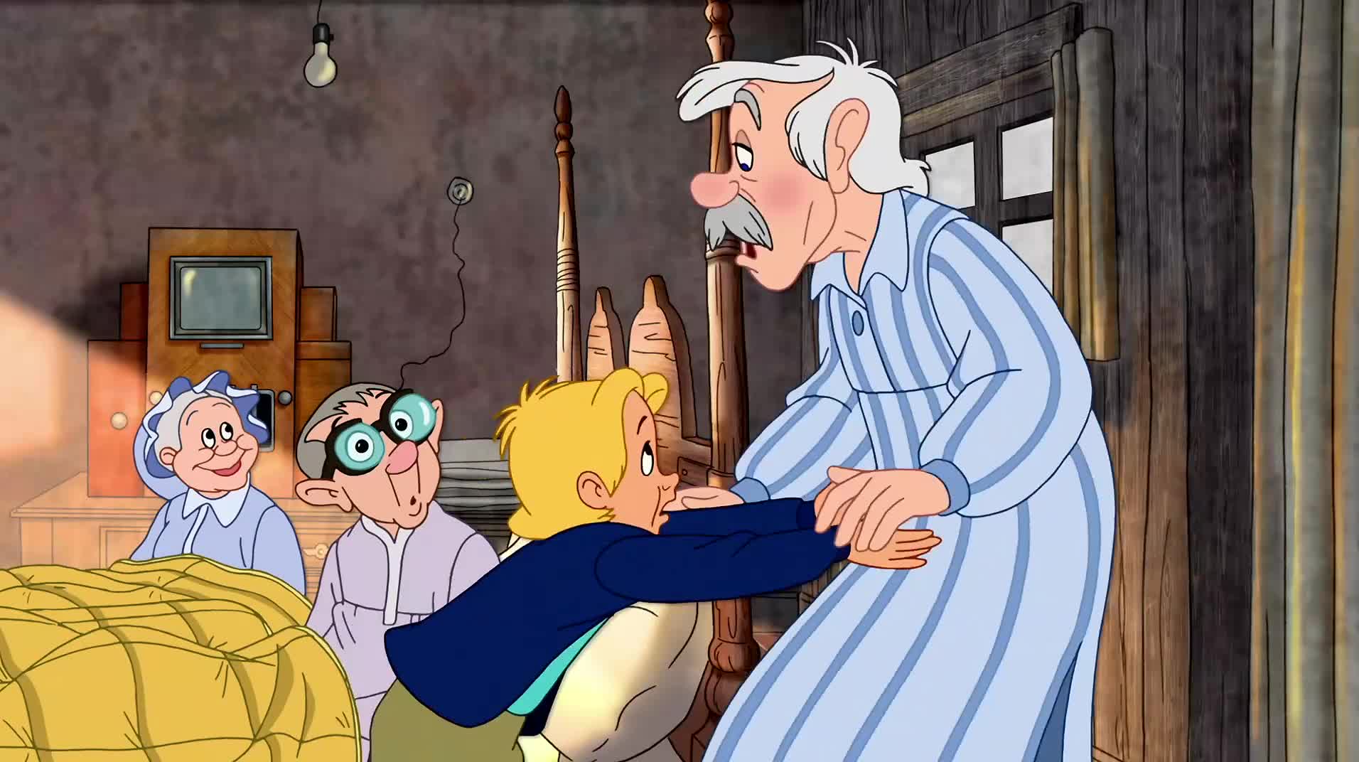 Are you okay, grandpa? Oh, yeah.I'm fine, Charlie. I'm fine. Look at me ...