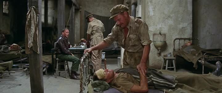 - Are you reporting for sick parade, Sergeant?- No, sir. I'm still ...