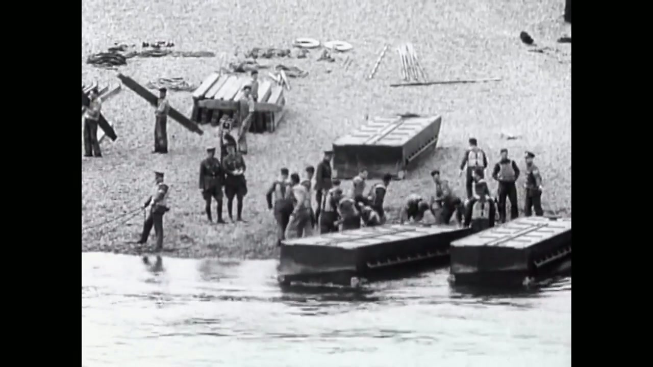 As engineers worked out how to overcome the beach defenses, the troops ...
