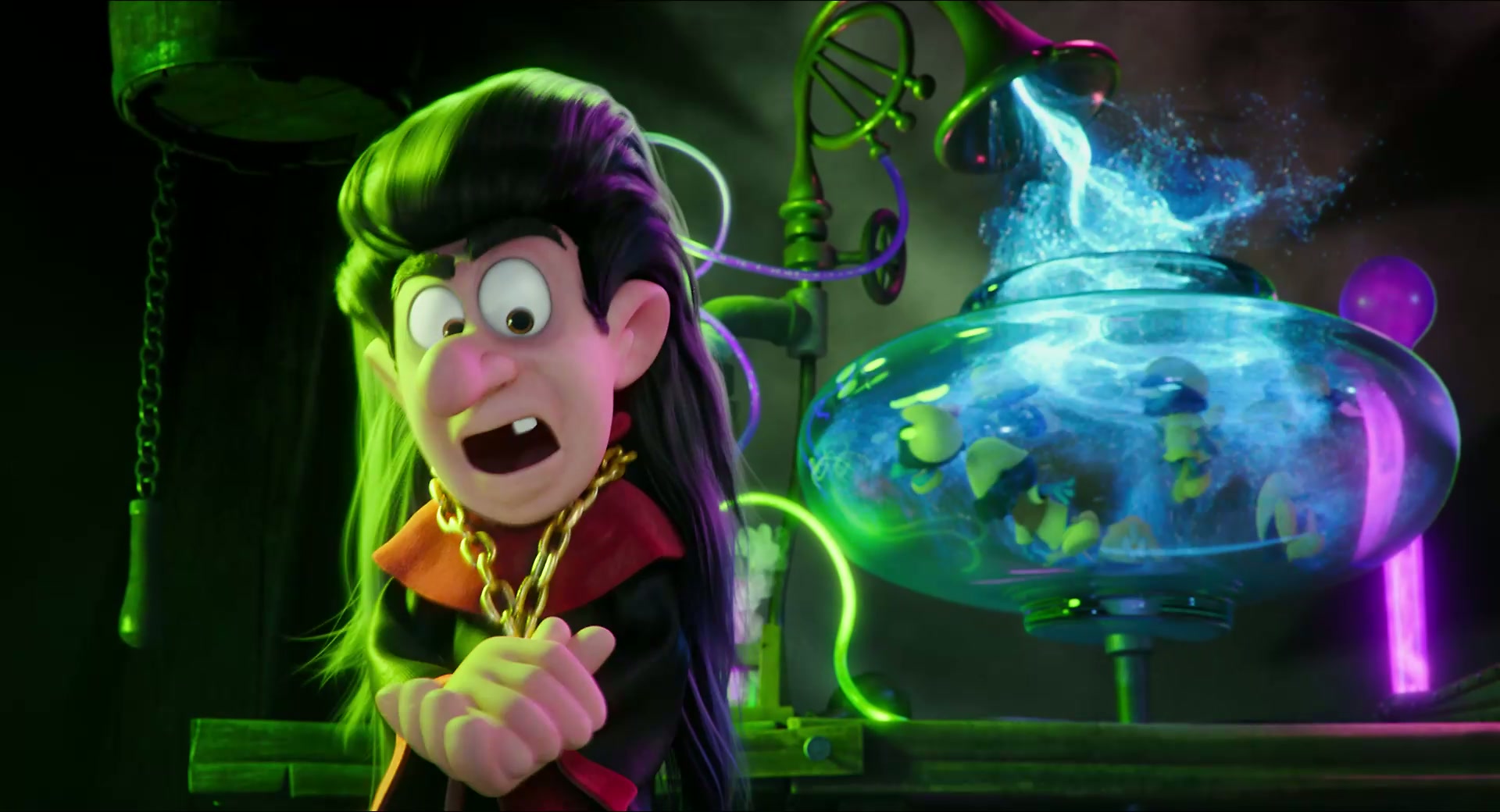 "Yeah, is grow hair. He wants powersand hair and bling." - Smurfs: The ...