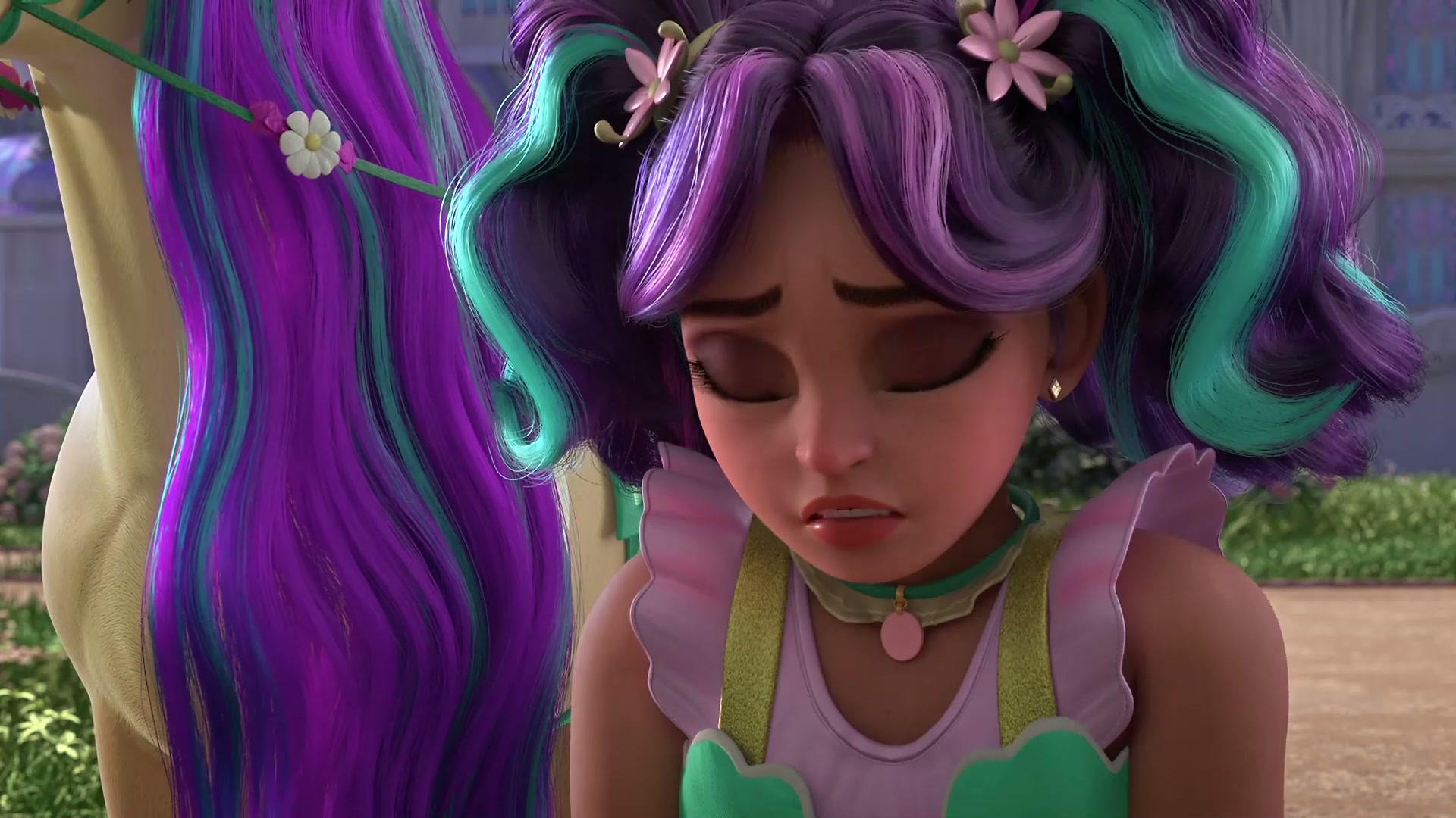 "-Whoa, whoa, you don't have to cry." - Unicorn Academy quote