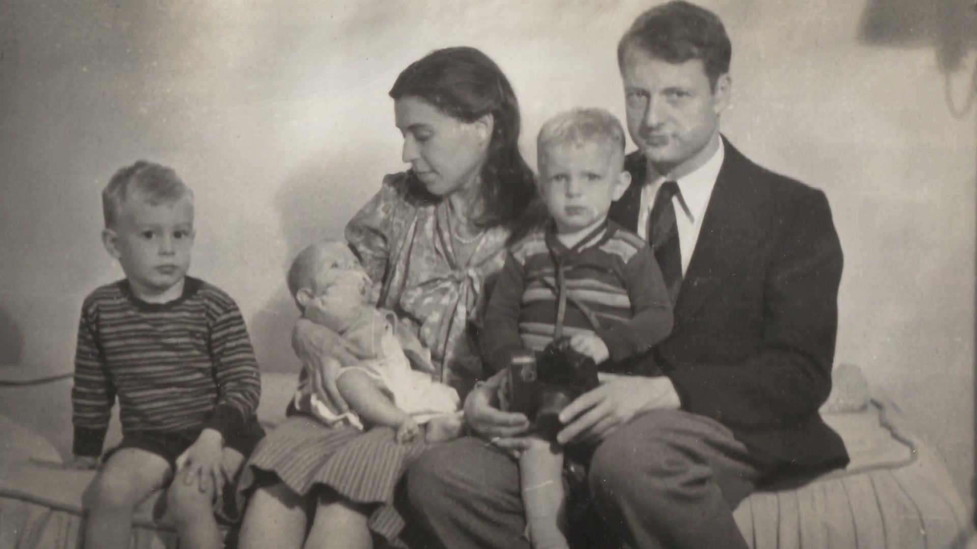 (baby crying)by the time the war was over, It was pretty clear to ...