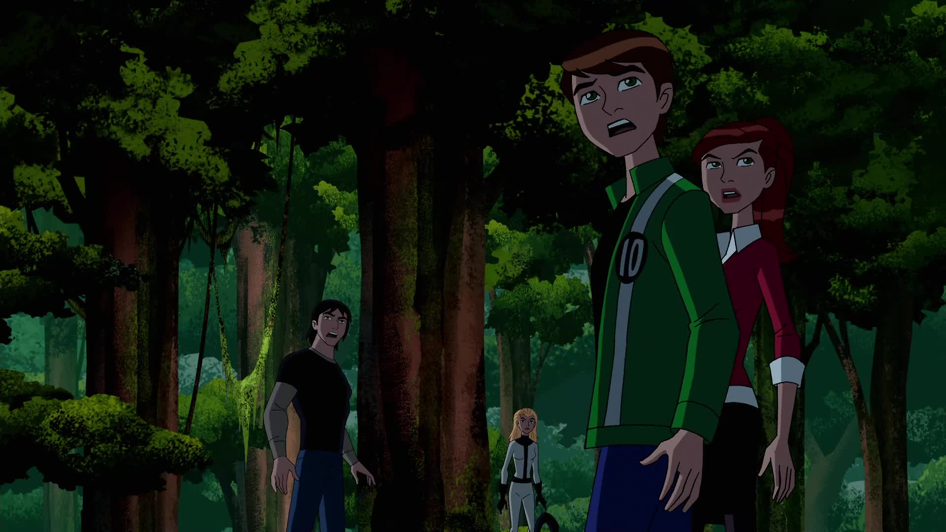 >> BEN TENNYSON! YOU HAVE MADE A DANGEROUS ENEMYTHIS DAY! MARK MY WORDS ...