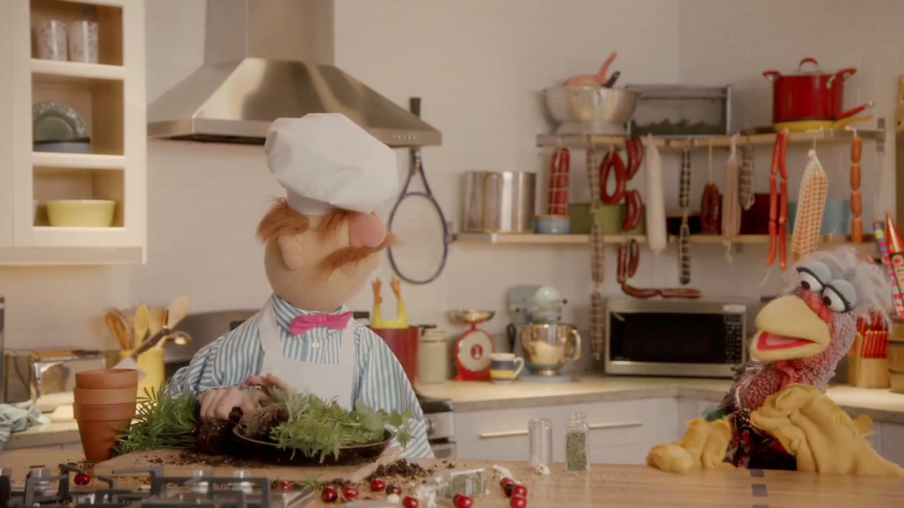 "No. "Plantains." You know, the curved yellow fruit." - Muppets Now quote