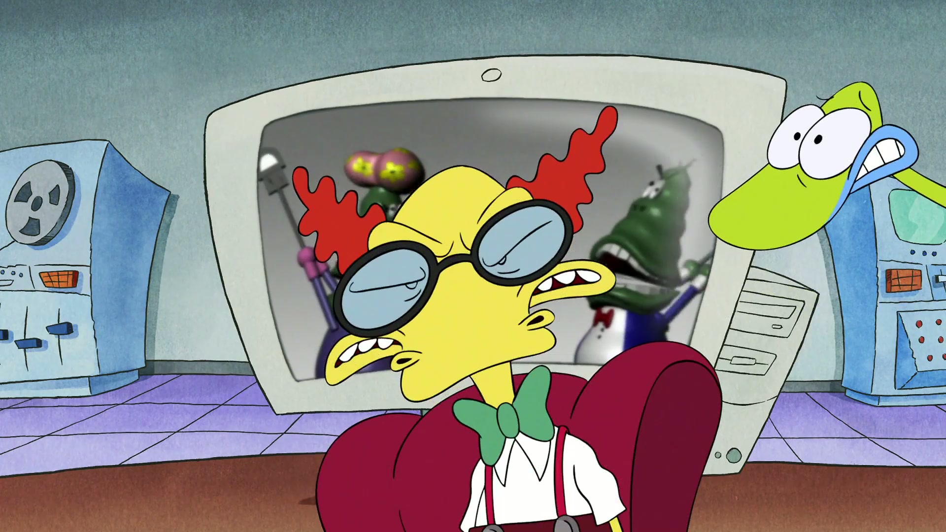 Bighead, open a window. - Rocko's Modern Life: Static Cling | Clip.Cafe