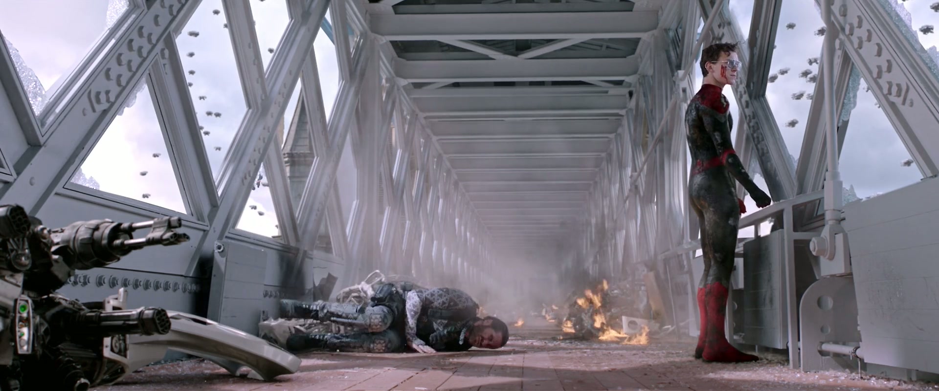 Biometric scan complete.Welcome back, Peter. - Spider Man: Far from ...