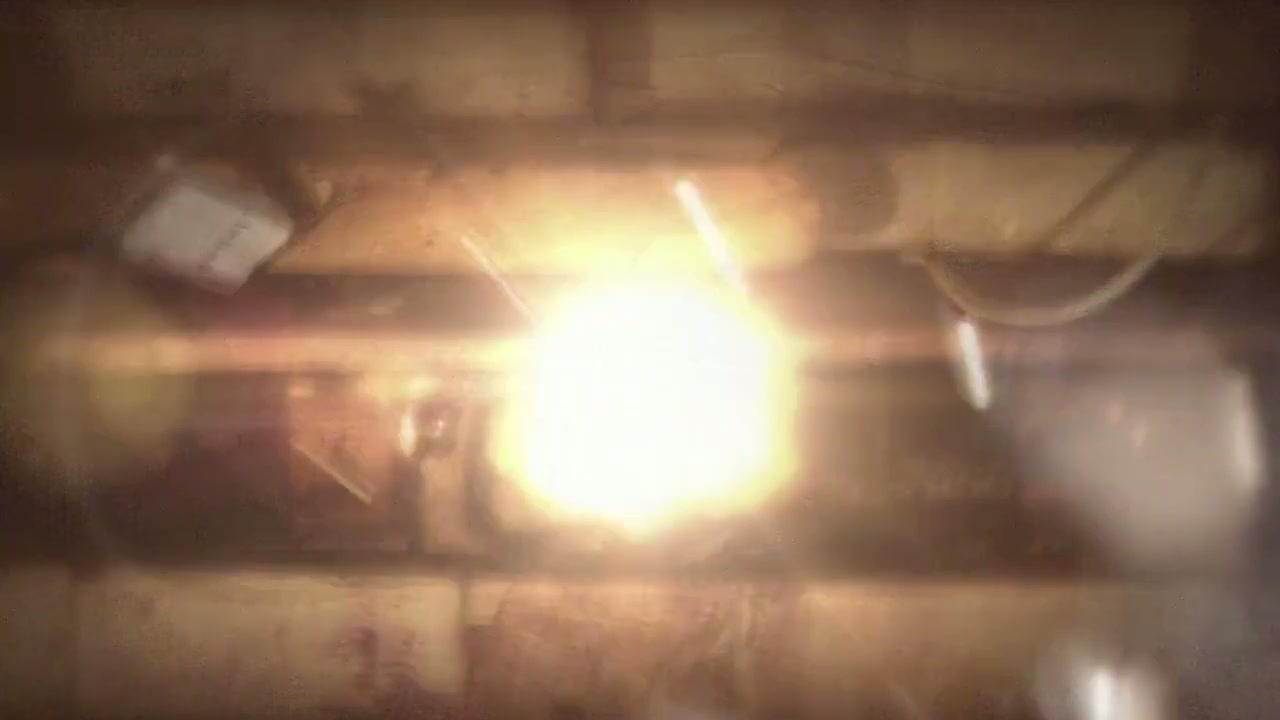 "(Burning hiss, loud explosion) It did partially detonatewhich caused ...