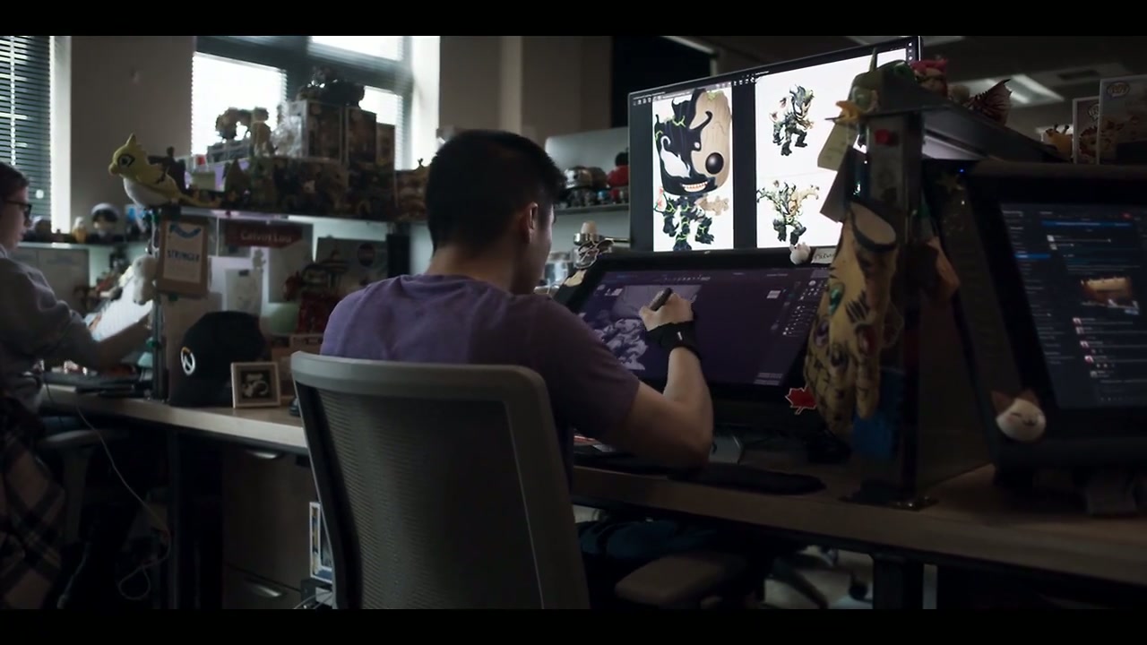 "We talk about not just making it look like you just threw Venomon top ...