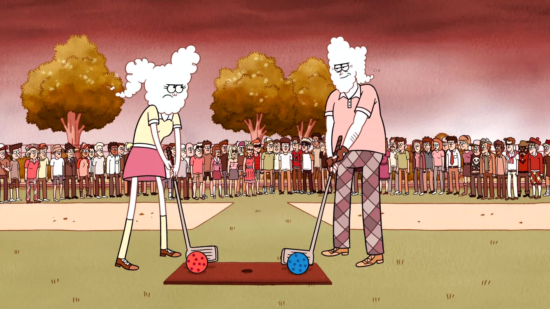 C.J.: I HATE MINI-GOLF." - Regular Show quote