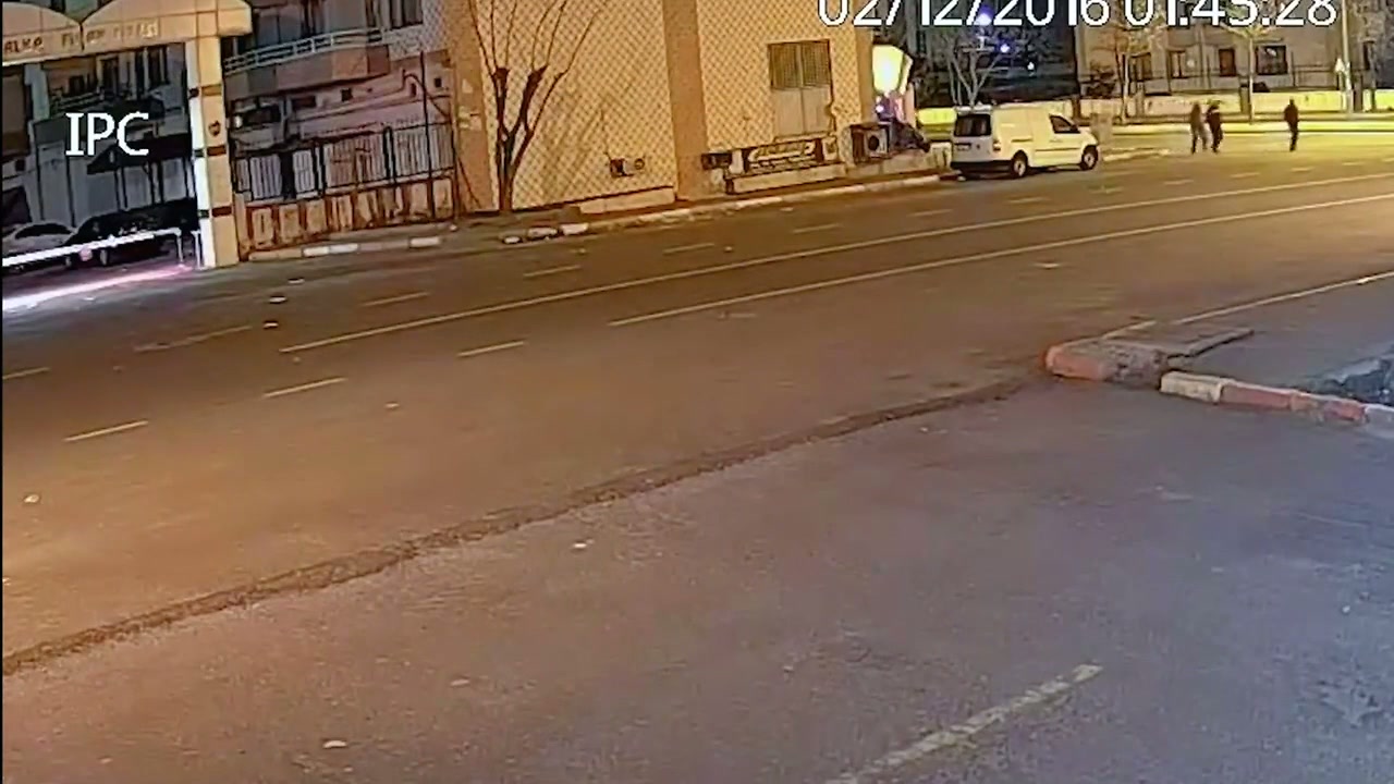 "Captured out frontof a security camera. Now, people stoppedand took ...