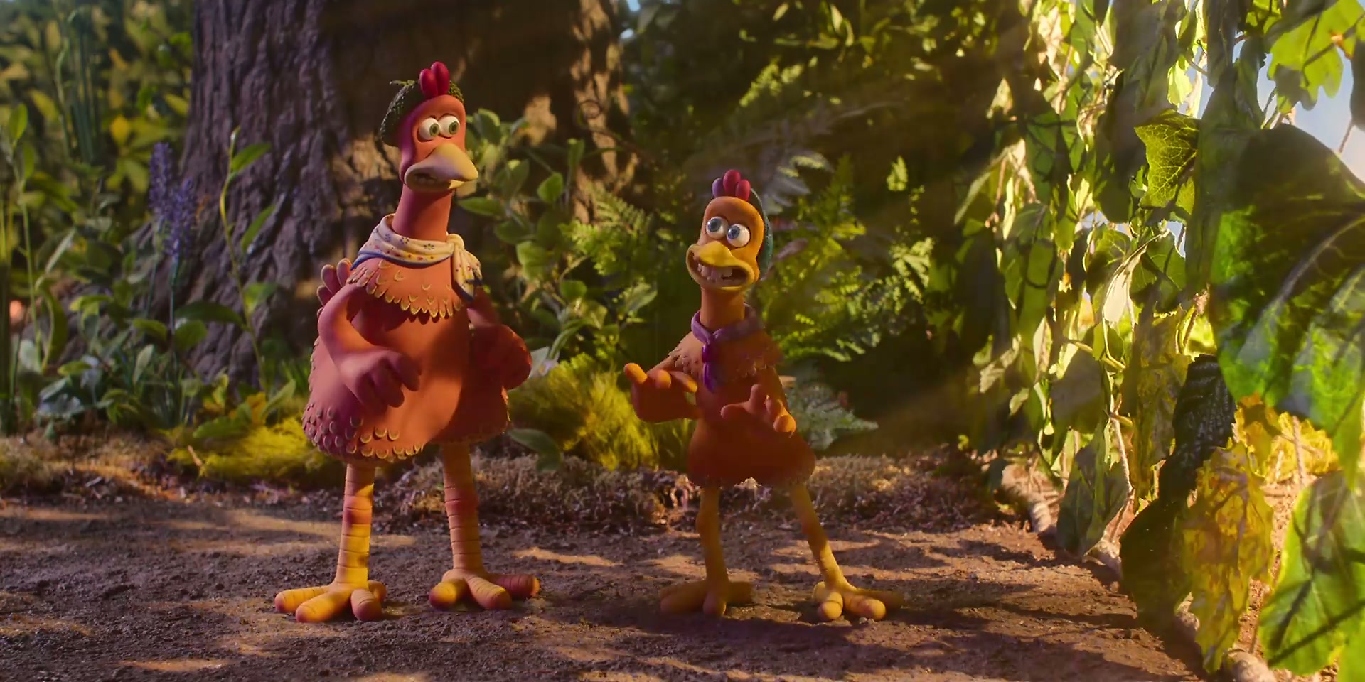 "It's got a chicken sittingin a bucket on it." - Chicken Run: Dawn of ...