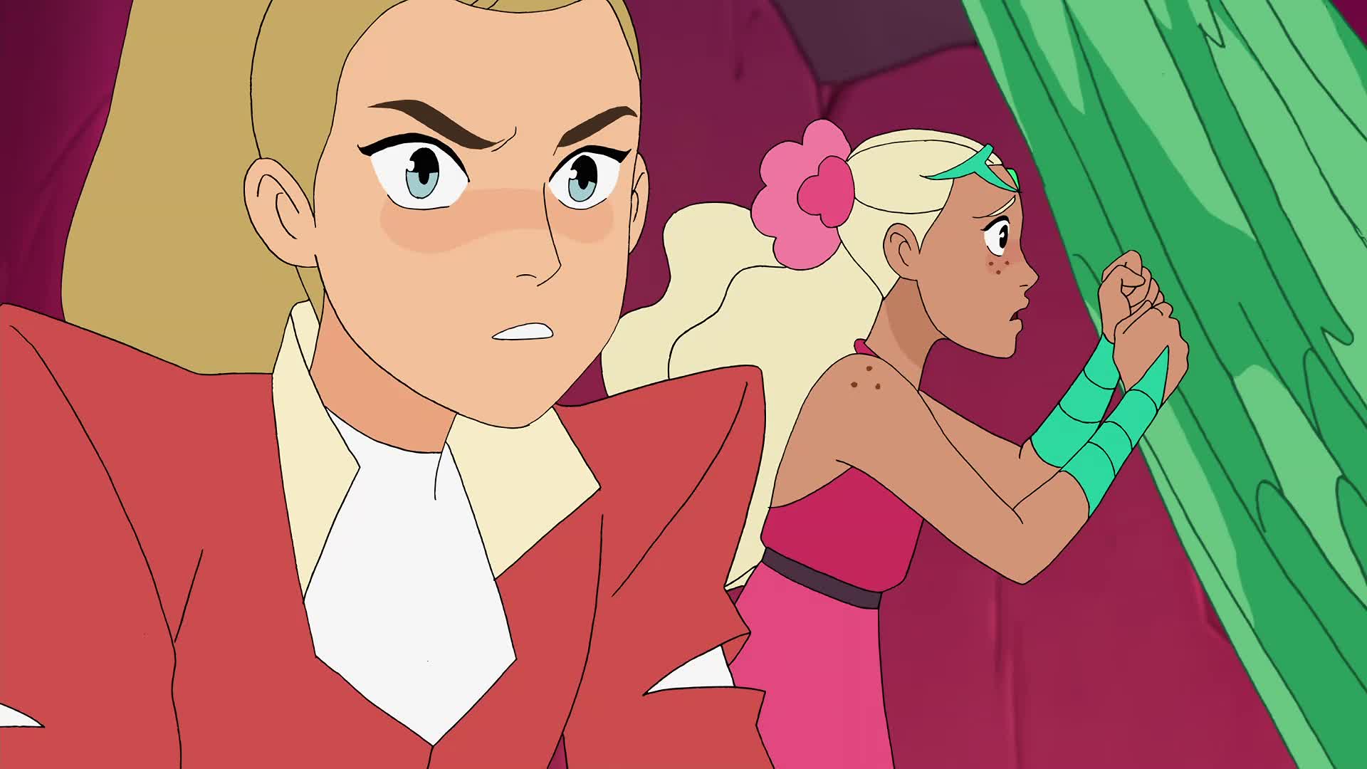 Come on. Adora, what happened to She-Ra? I-- I don't know, I just-- I ...