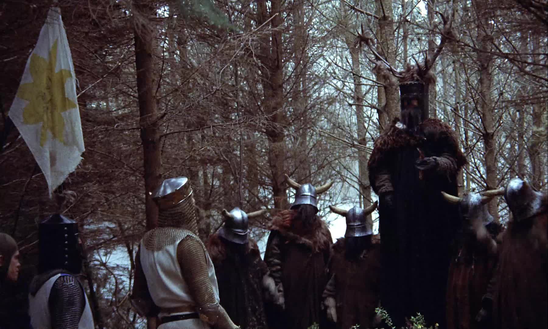 "Cut down a tree with a herring? It can't be done. Don't say that word ...