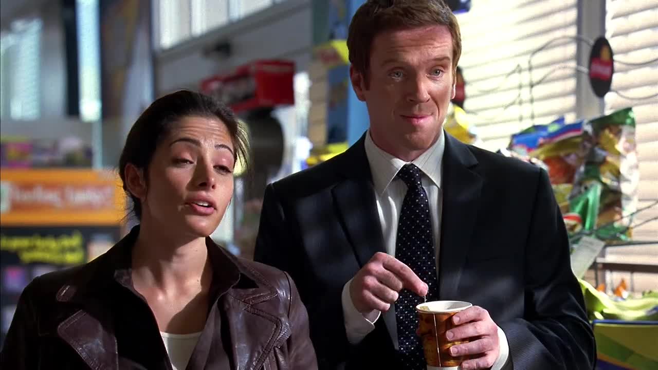 "Detective Reese, homicide. It someone dead? A lot of people are dead ...