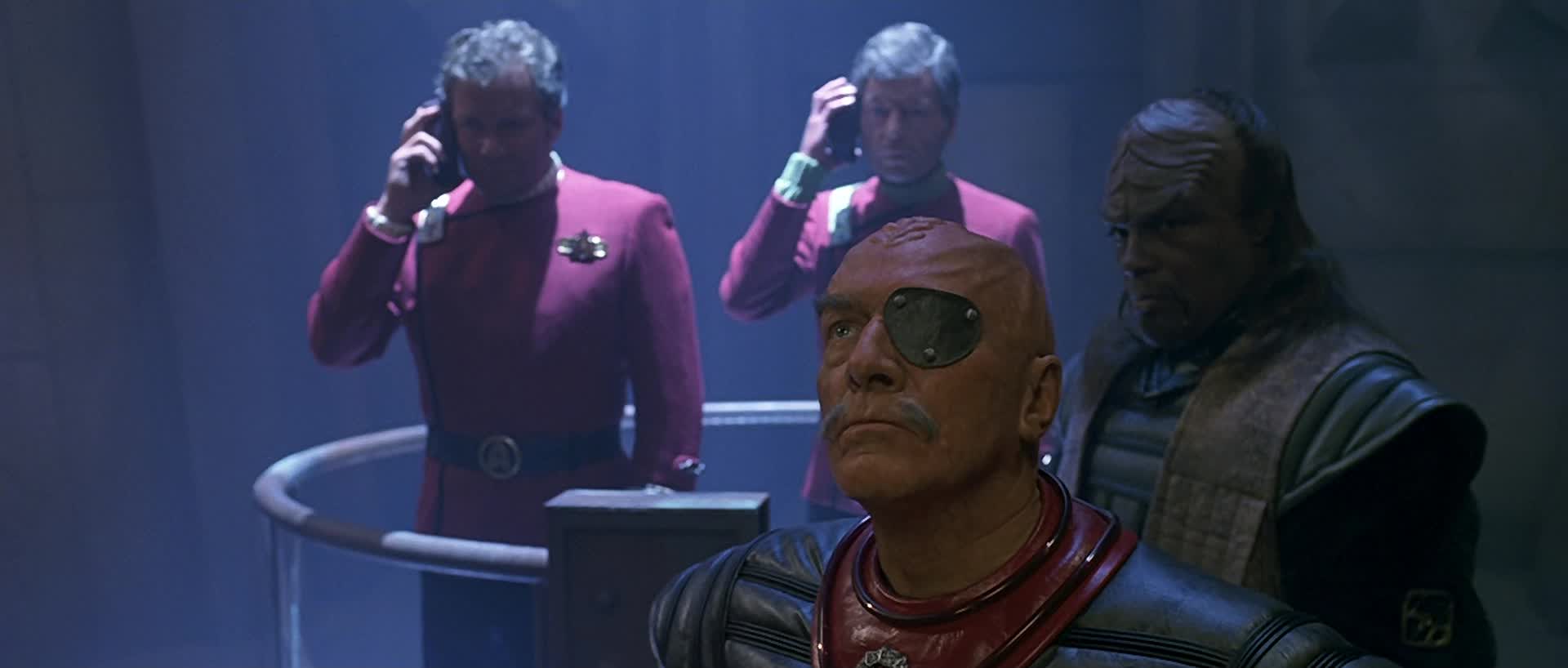 Indeed. The record shows that Captain Kirk once held the rank of ...