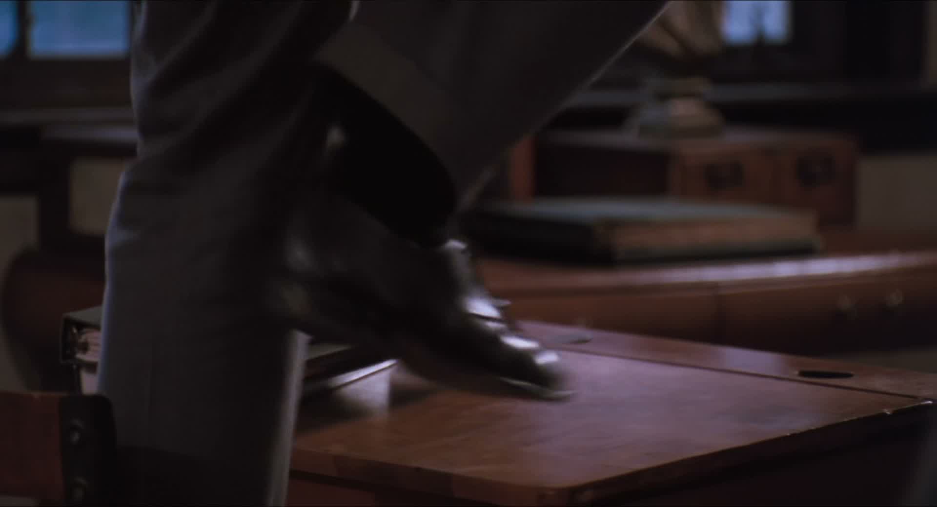 O Captain! my Captain! Sit down, Mr. Anderson. Do you hear me? Sit down ...