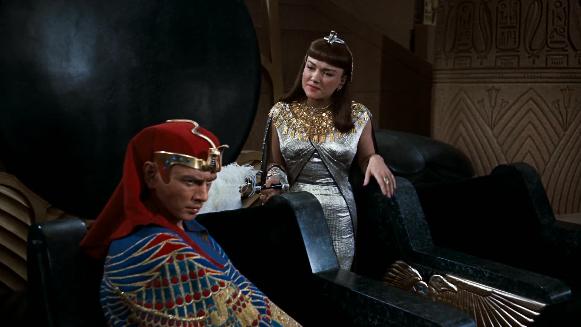 Does the world bow to an empty throne? Empty? Does a Pharaoh harden his ...