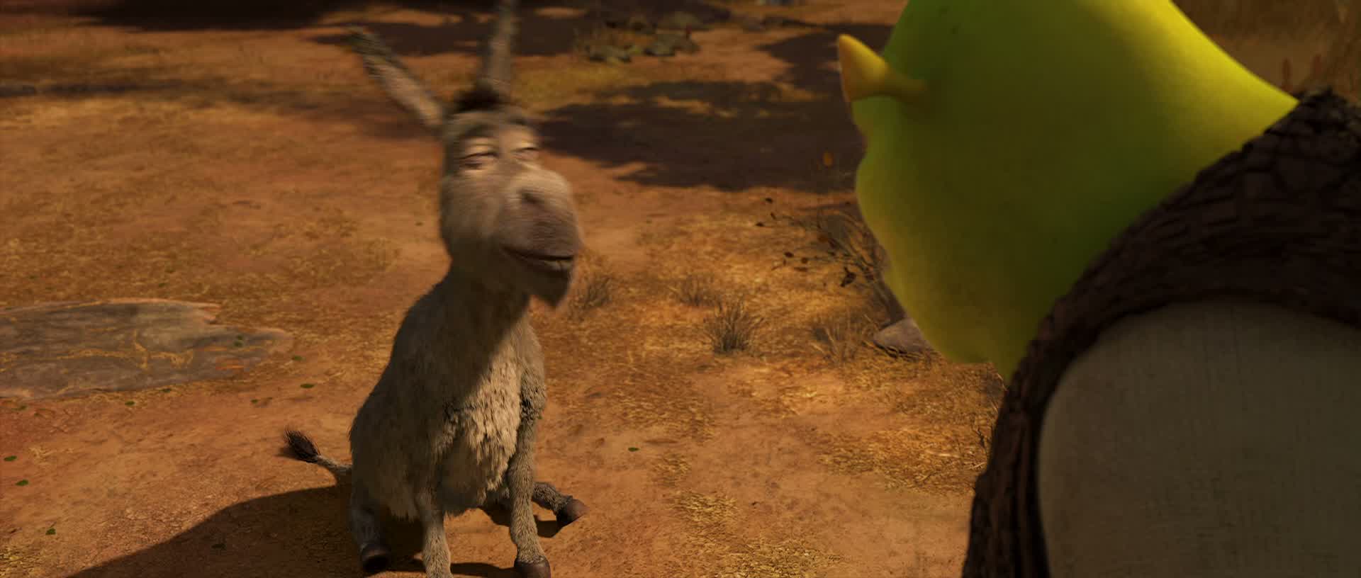 Hey. Boy, you gonna have to take me to dinner first. - Shrek Forever ...