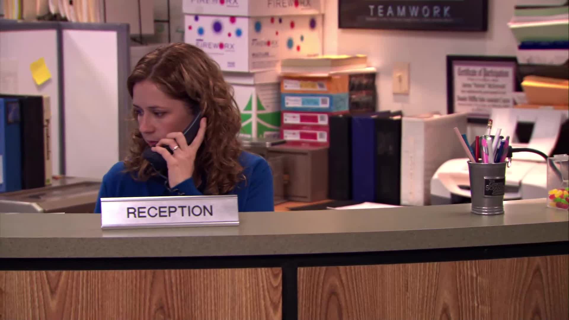 Dunder Mifflin, this is Pam. - The Office | Clip.Cafe