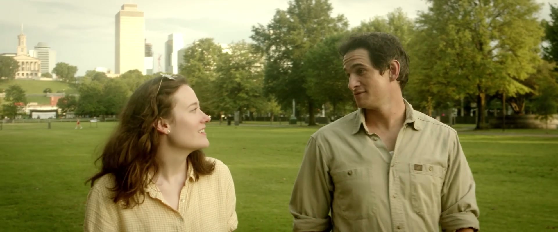 "- Even better. She looksjust like Amir. (laughs) (warm music continues ...