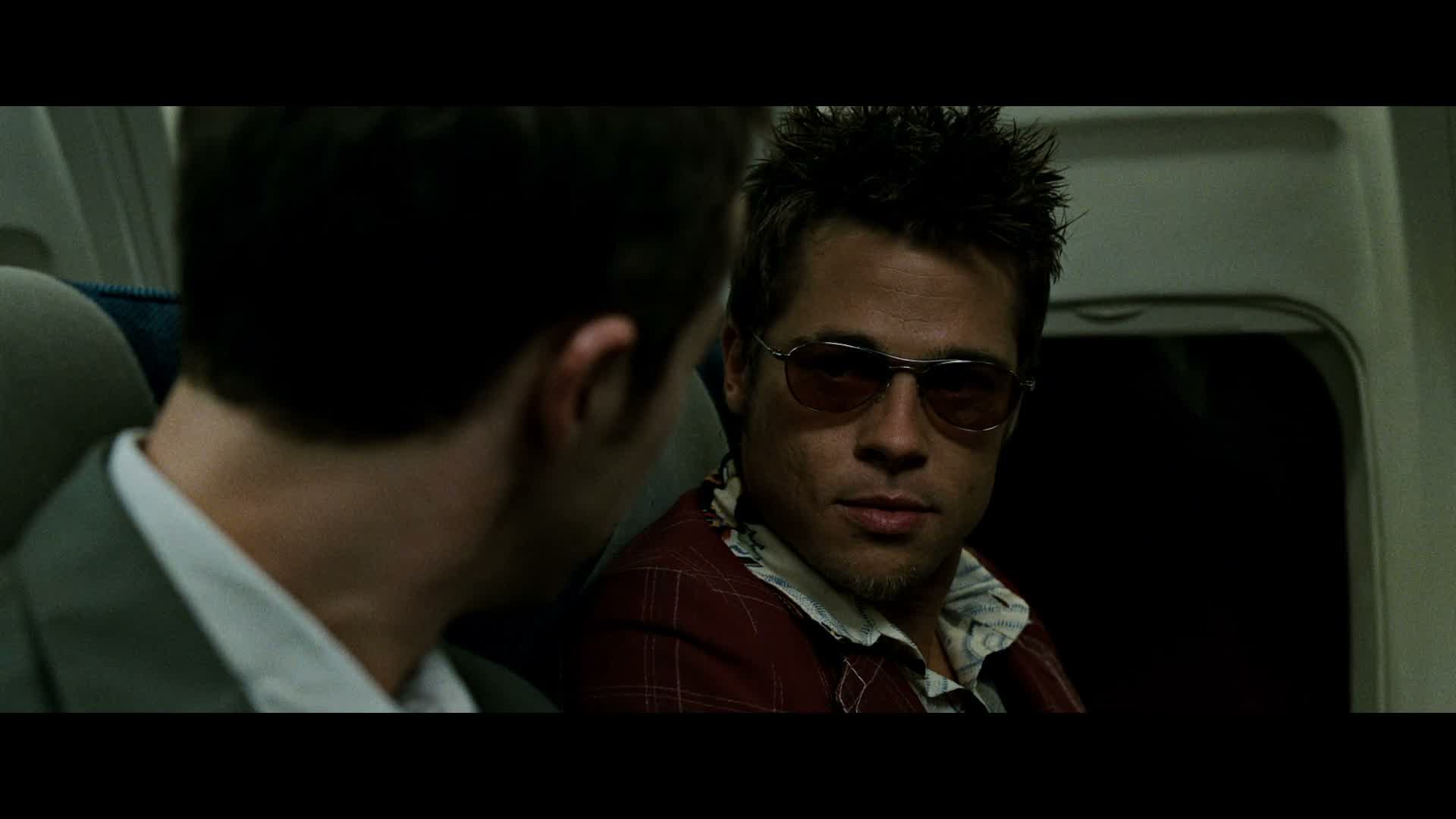 - Everything on a plane's single-serving.- Oh, I get it. Very clever ...