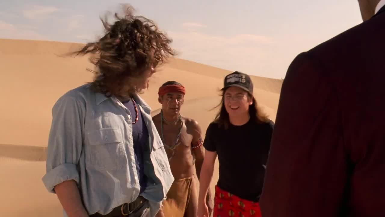 Sammy Davis, Jr. Wow, nice to meet you, Mr. Junior. - Wayne's World 2 ...