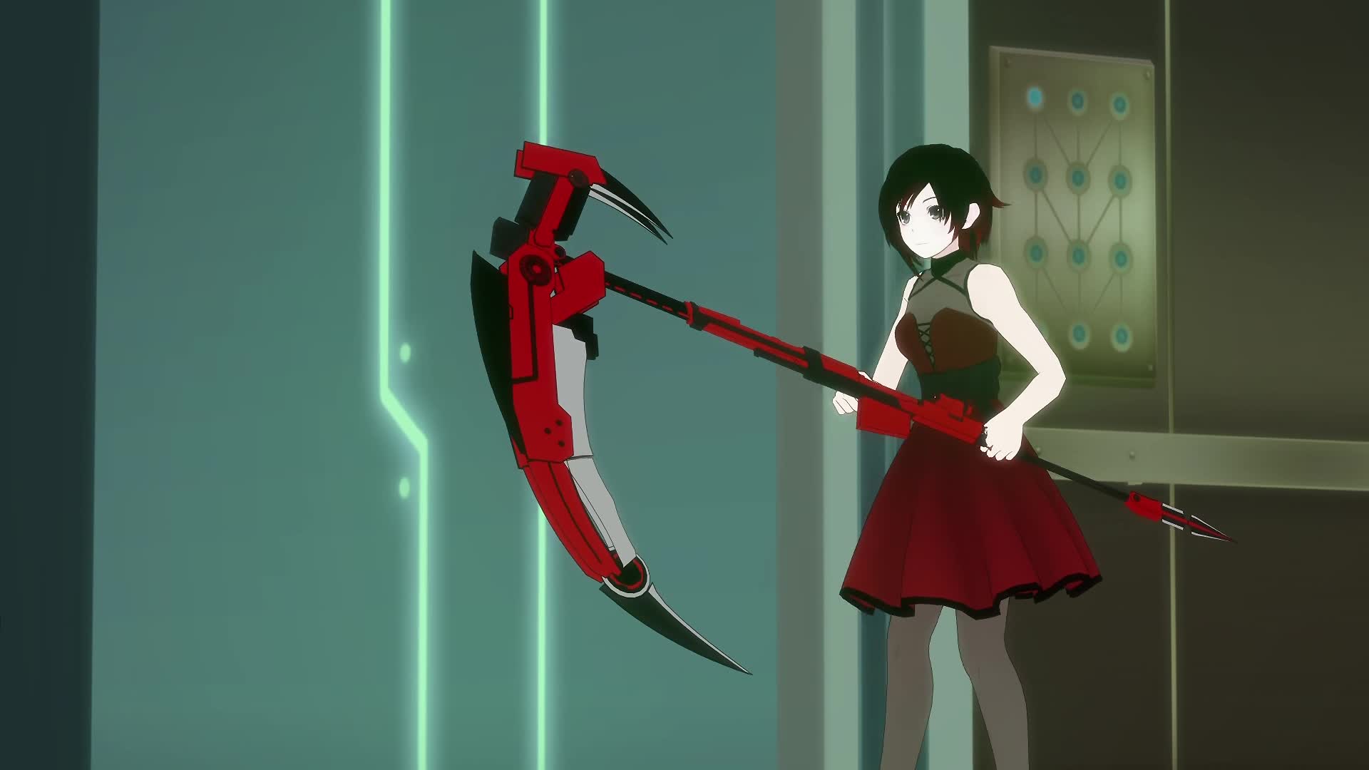 Excuse me. No one's allowed in this area. Stop! - RWBY | Clip.Cafe