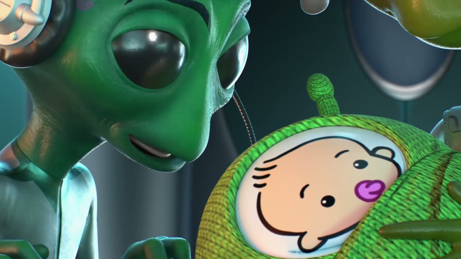Greetings,viewers across the cosmos!" - Alien TV quote