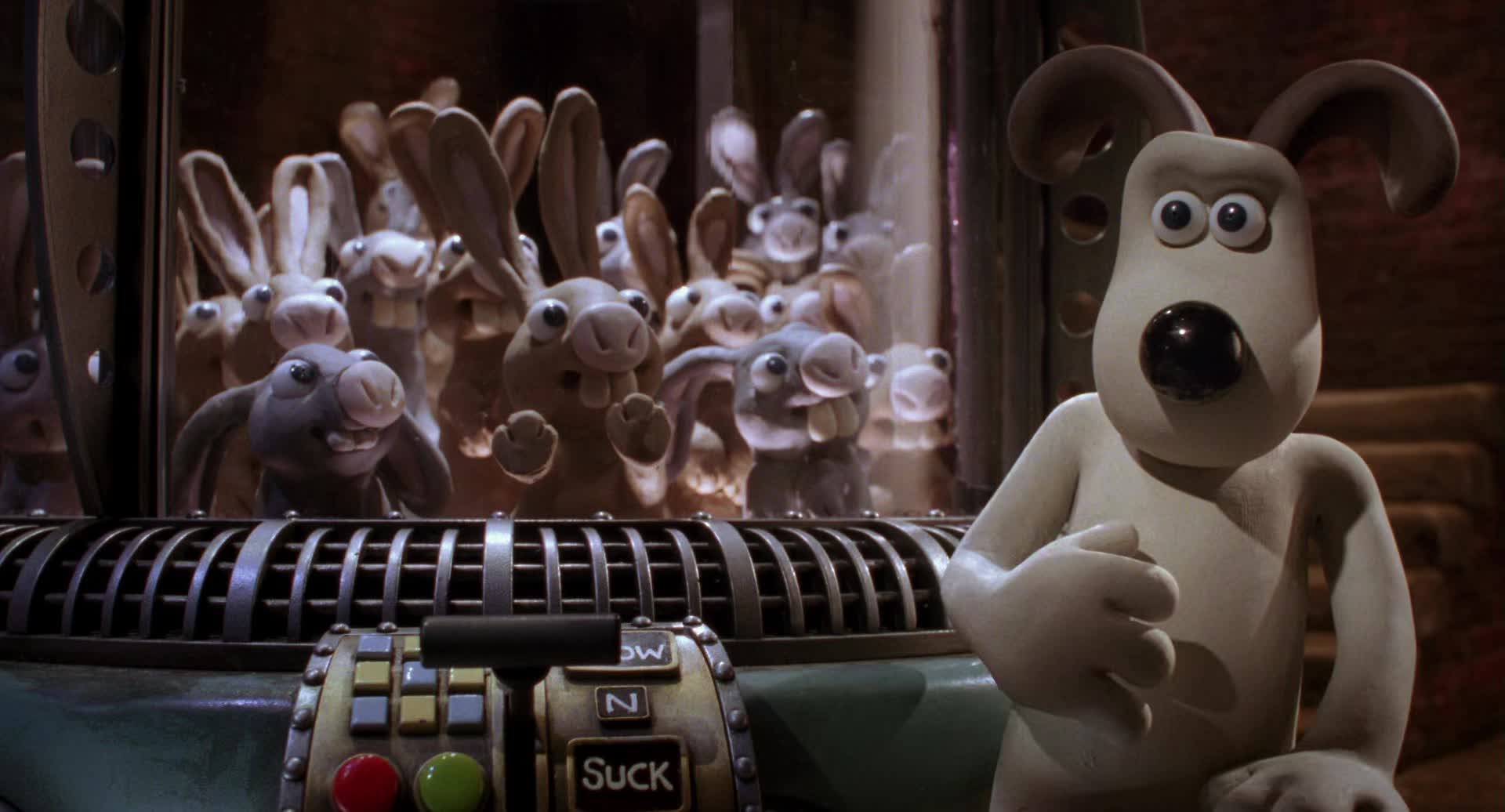 Full suction. - Wallace & Gromit: The Curse of the Were Rabbit | Clip.Cafe