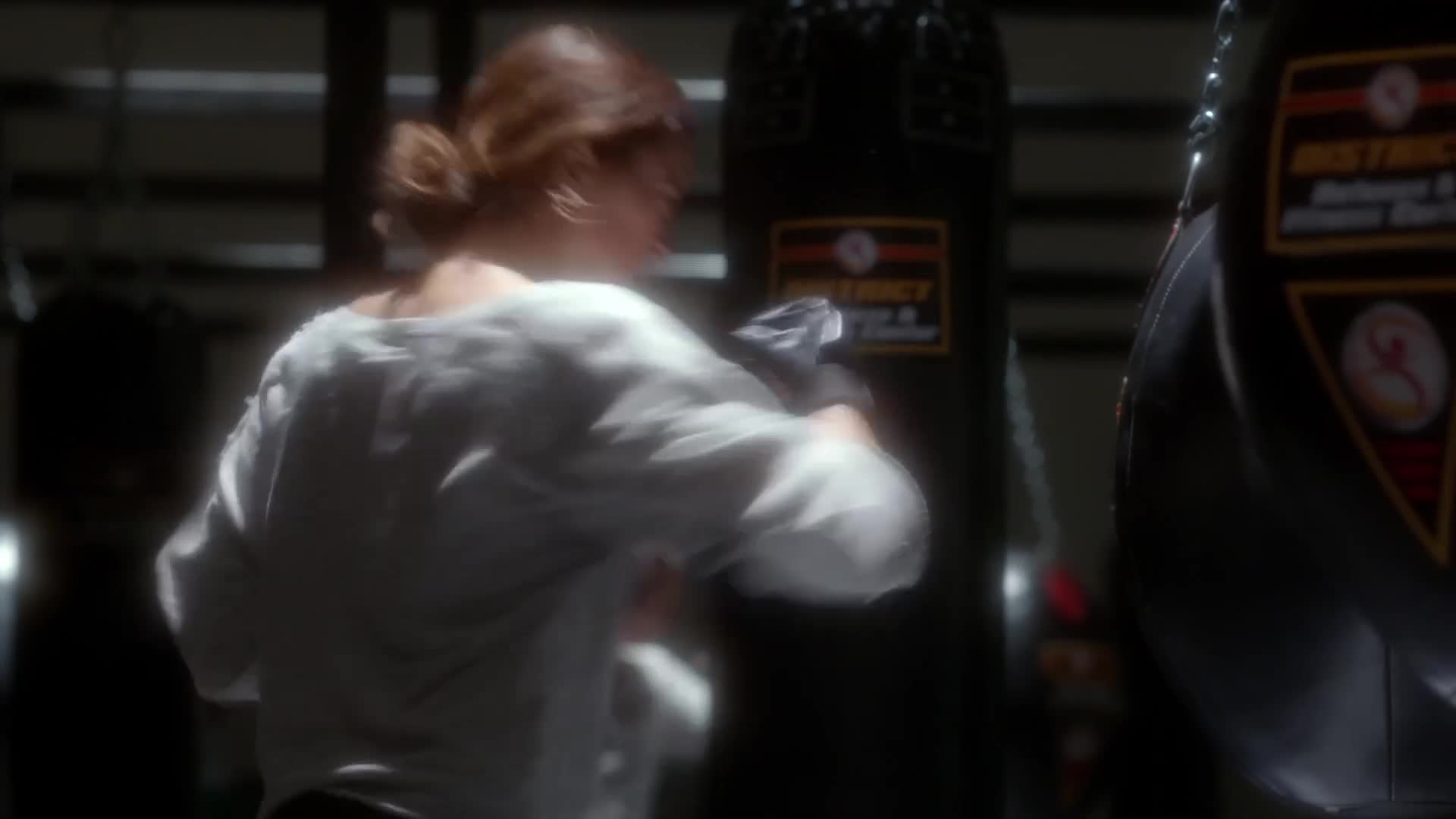 (gasps in pain) (panting) (exhales) (sighs) (sighs) (hisses in pain ...