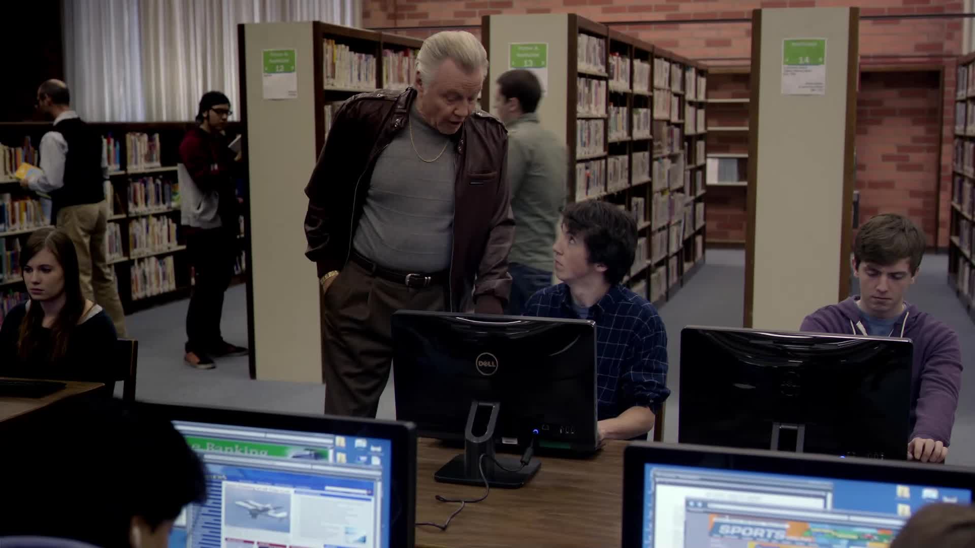 Get off. Here. How do you look up something? You wanna Google something ...