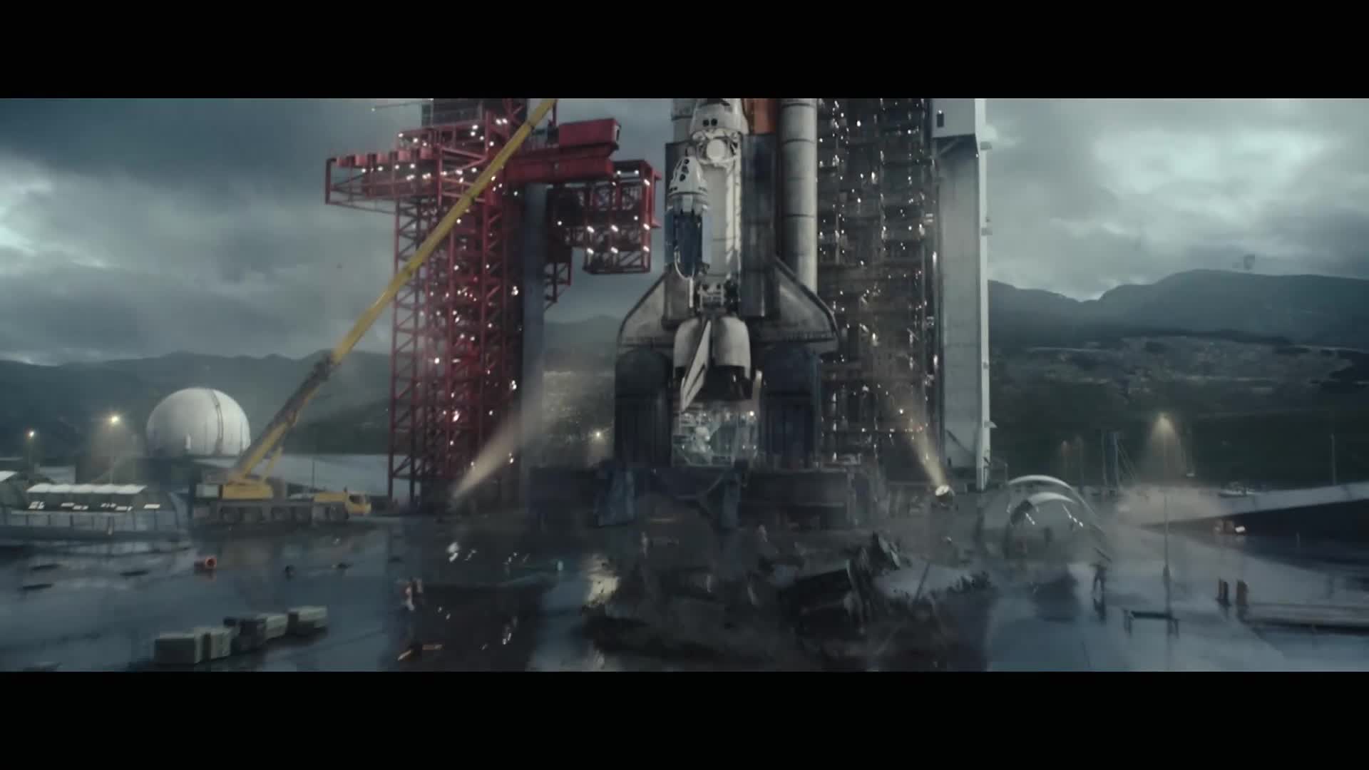 "Get out! Hang on!" - Moonfall quote