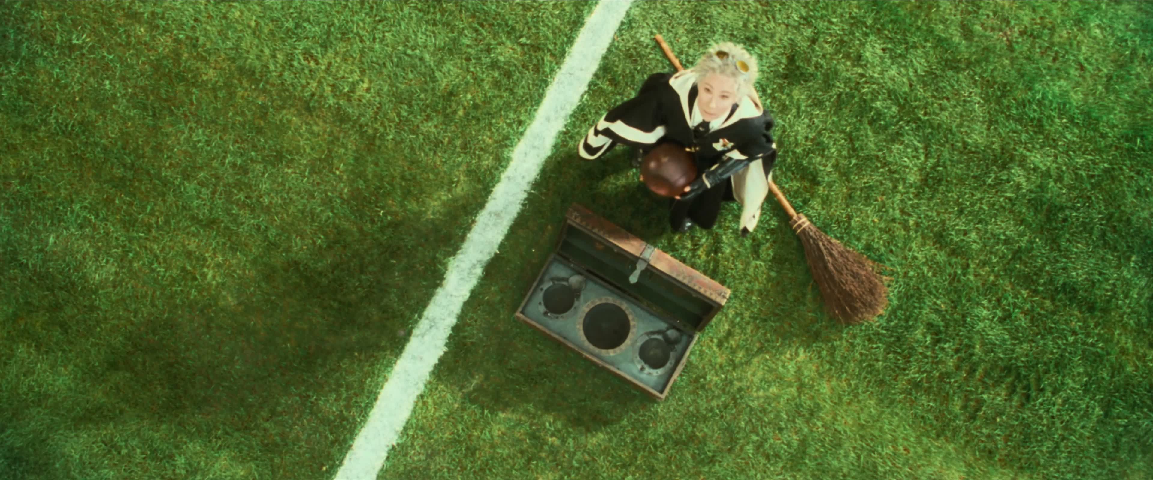 Good luck today, Potter. Then again, now that you've proven yourself ...