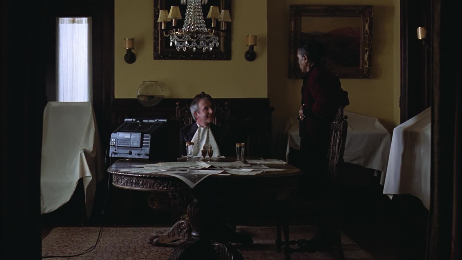 Good morning, Louise. He's dead, Chance. The old man's dead. I see ...