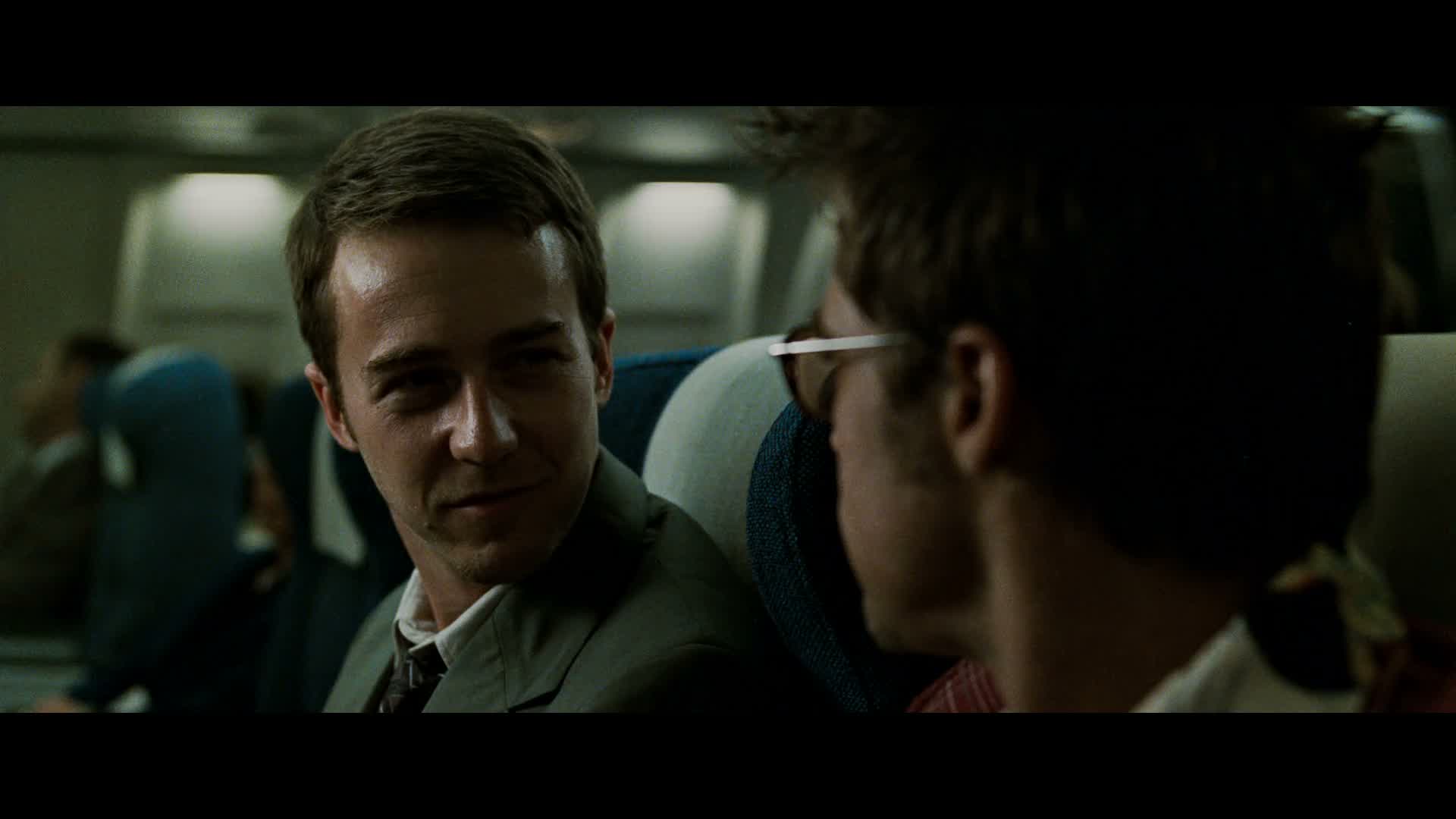 "- Great.- Keep it up, then. Keep it right up." - Fight Club quote
