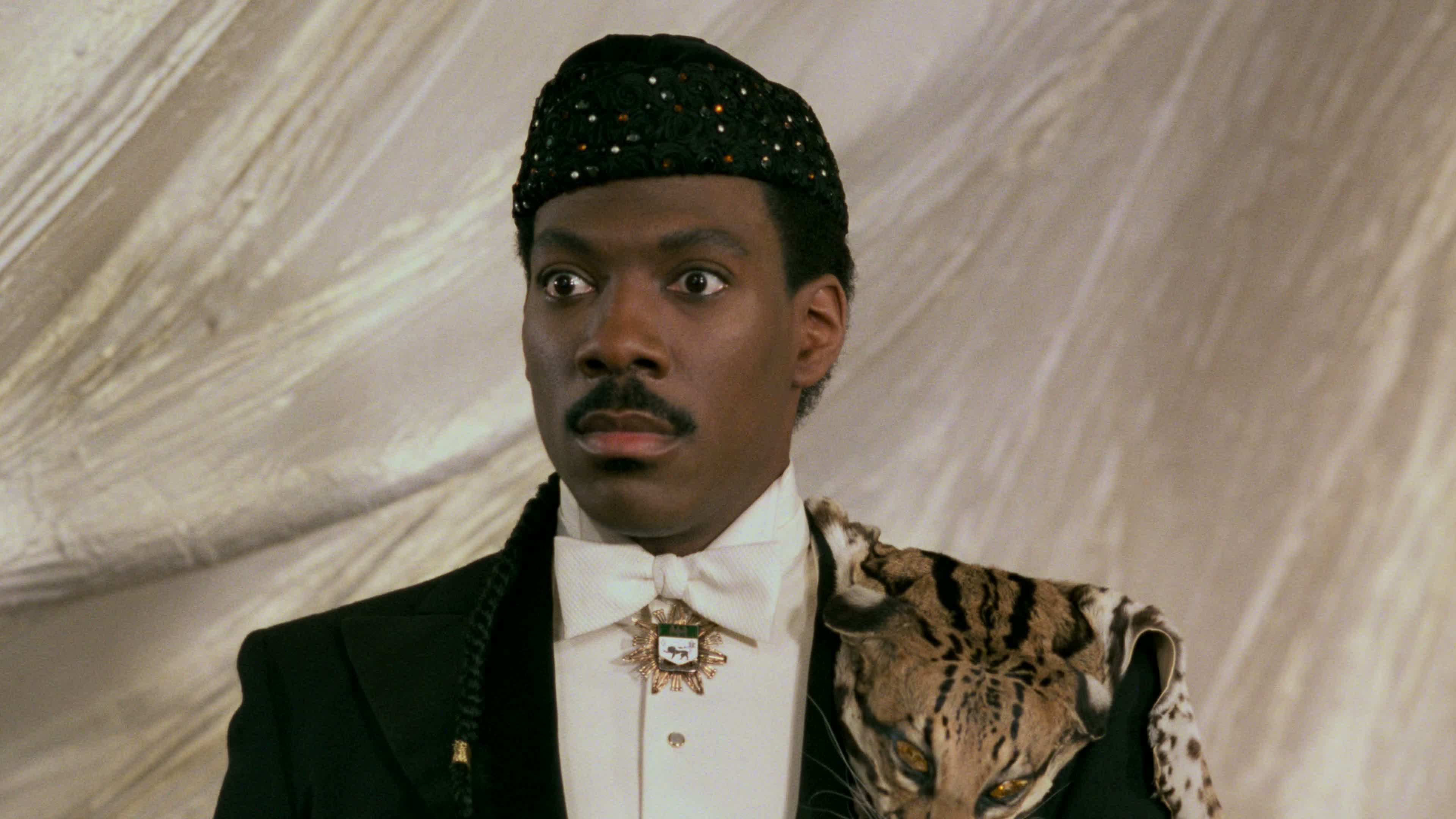 Greetings, great prince.Presenting miss Imani izzi. - Coming to America ...